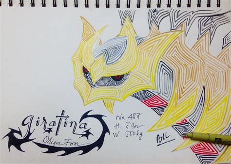 Giratinaorigin Form By Buuuyen On Deviantart