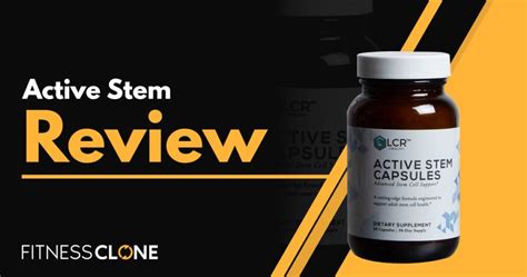 Active Stem Review Does This Supplement Really Work