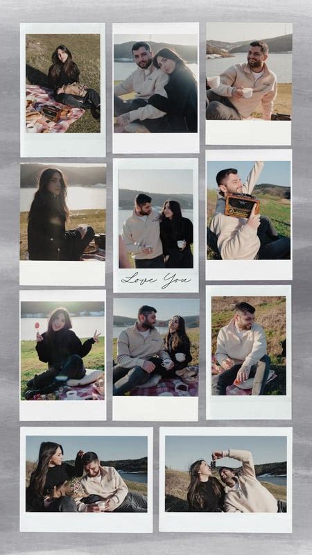 Free And Customizable Polaroid Templates