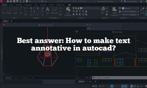 Best Answer How To Make Text Annotative In Autocad