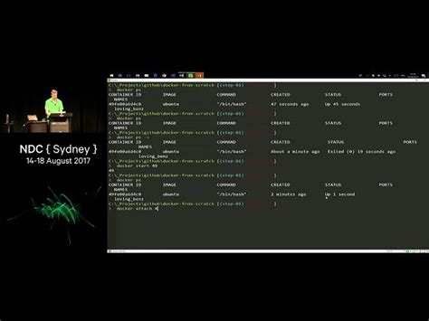 ndc conferences talk docker from scratch from ndc conferences class
