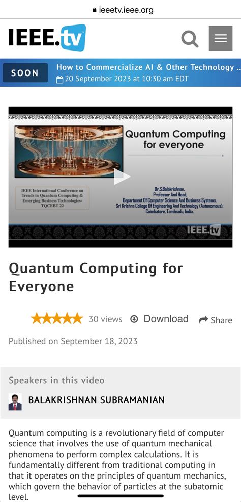dr balakrishnan s on linkedin ieee