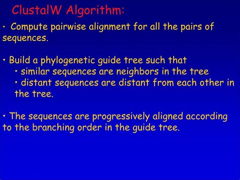 Ppt Multiple Sequence Alignment And Phylogenetic Trees Powerpoint