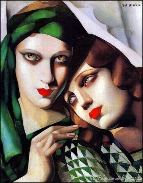 The Green Turban By Tamara De Lepicka 1930 Art Deco Artists Art