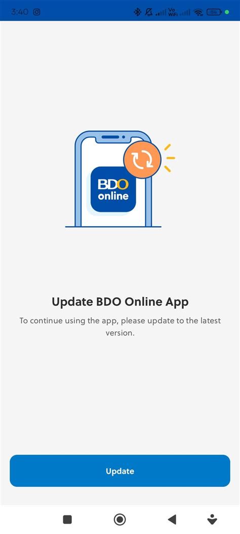 Bdo Online App Cant Open And Downloadupdate Rphcreditcards