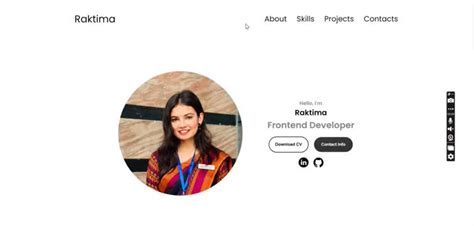 Raktima Gupta On Linkedin Frontenddevelopment Webdesign Portfolio