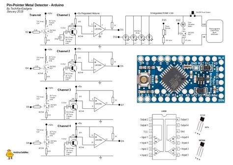Pin Pointer Metal Detector Arduino Trybotics
