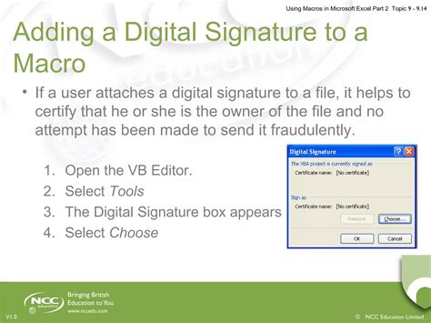 Using Macros In Microsoft Excel Part 2 Ppt Business Accounting