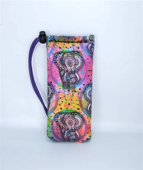 Custom Size Mandala Elephant Pipe Pouch Glass Pipe Case Etsy
