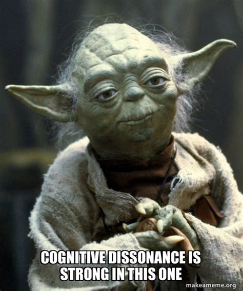 Cognitive Dissonance Is Strong In This One Yoda Meme Generator