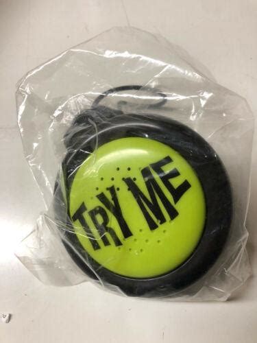 Spirit Halloween Try Me Button Animatronic 3763406895