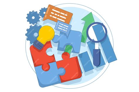 Premium Vector Vector Illustration Business Solutions And Support