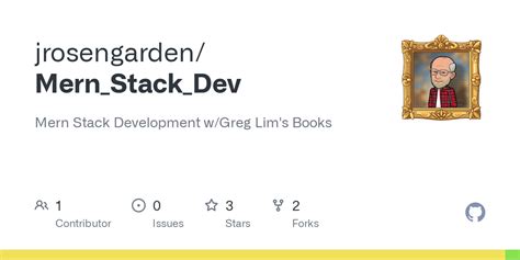 GitHub Jrosengarden Mern Stack Dev Mern Stack Development W Greg Lim S Books