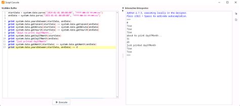 System Date Getdayofmonth Unexpected Output Ignition Inductive