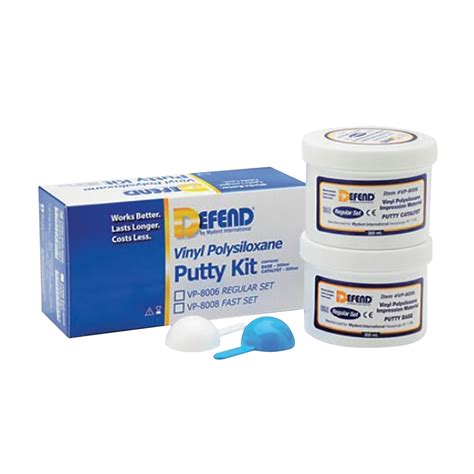 Defend Super Vps Putty Material Mydent Defend American Dental