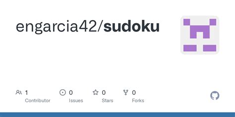 github engarcia42 sudoku