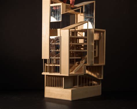 Library Project Model Disassembly Behance Behance