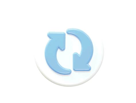 Refresh Icon 3d Rendering Vector Element 26967137 Vector Art At Vecteezy