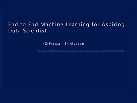 Real World End To End Machine Learning Pipeline Pdf Information