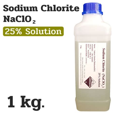 Sodium Chlorite Sodium Chloride Naclo2 Solution Sold 1 Kg Lazada Ph