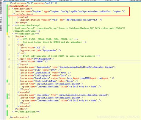 log4net配置出现system data sqlclient sqlconnection”的类型初始值设定项引发异常。解决办法 csdn博客