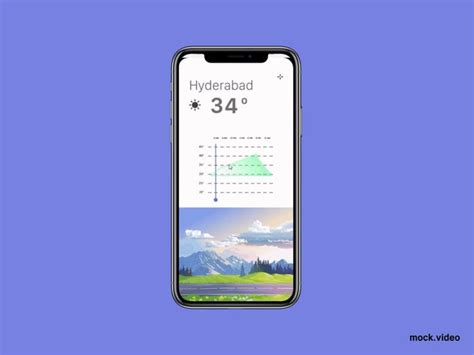 Weather App By Deepaksiriboyina Simple Weather Graphic Design