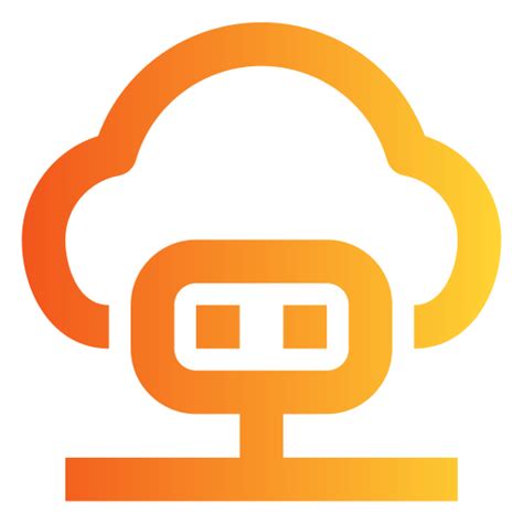 Cloud Database Generic Gradient Icon Cloud Database Generic Gradient Icon