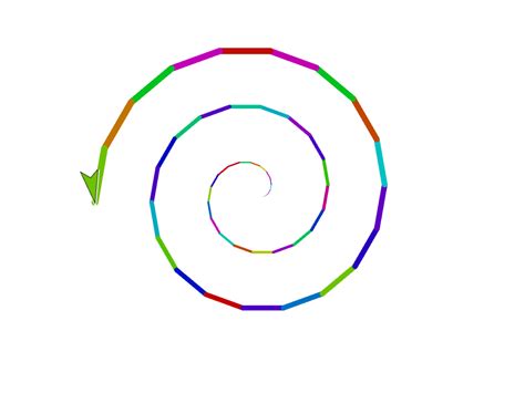 How To Draw A Spiral In Python Turtle