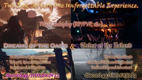 The Oasis And The Island Roleplay Servers For Playstation 18