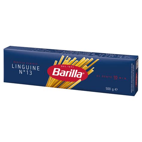 Macarrão De Sêmola De Trigo Duro Linguine 13 Barilla Classic Caixa 500g