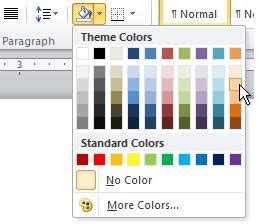 Shading Color Your Word Microsoft 365 Blog