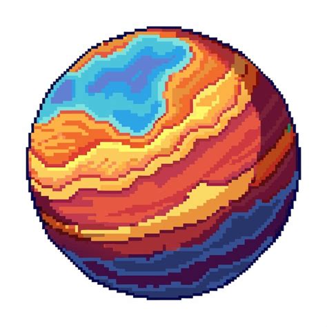 Planet Pixel Png Images Free Download On Freepik