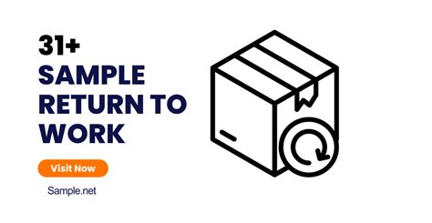 31 SAMPLE Return To Work In PDF MS Word