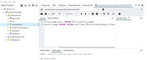Serious Bug Changes Made To Wrong Database Issue Pgadmin Org Pgadmin GitHub