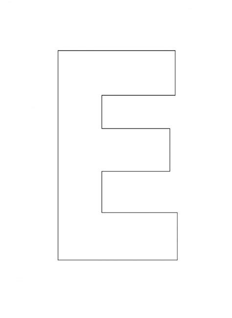 Colour With The Letter E