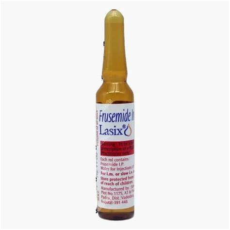 Furosemide Injections 10mg Packaging Size 4 Ml At ₹ 1330piece In Nagpur