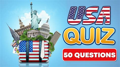 Usa Quiz 🗽😏 Can You Answer These 50 Usa Quiz Questions Youtube