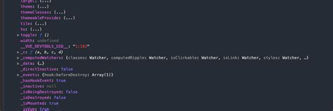 javascript why does the width of my vue component report undefined