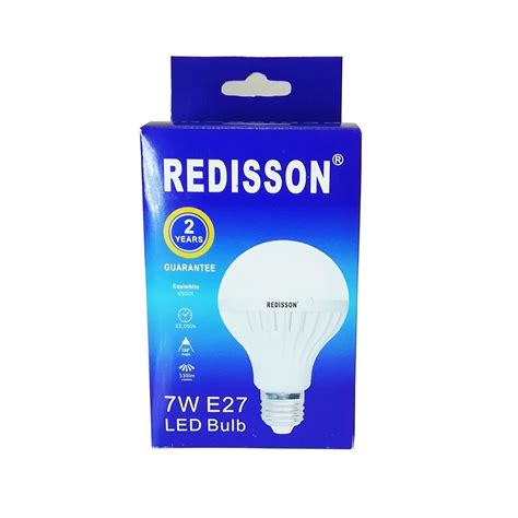7w Led Bulb E27 Redisson D Market Place