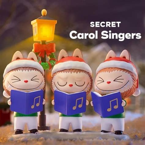 Figurine Labubu Carol Singers The Monsters Lets Christmas Series