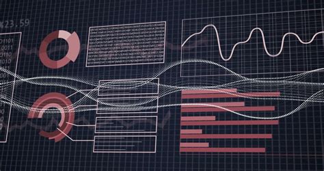 Data Analysis And Coding Overlay With Graphs And Financial Symbols