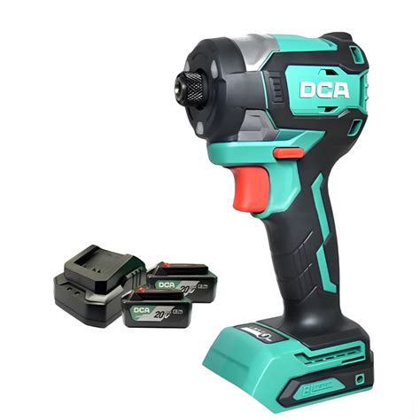 Dca 6 35mm 20v Cordless Brushless Impact Driver Model Adpl208 Em