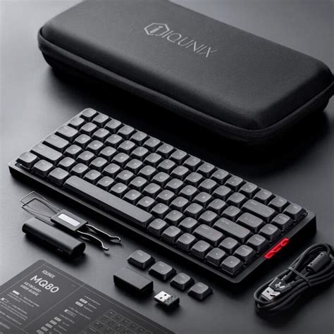 Iqunix Mq80｜究極のロープロファイル・メカニカルキーボード Modern G 近未来のライフスタイル