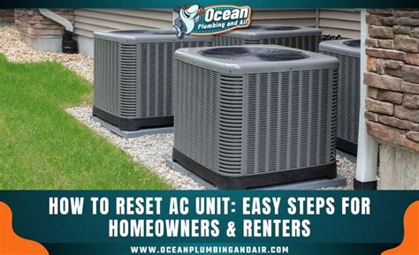 How To Reset AC Unit Simple Steps For Homeowners