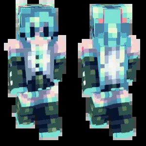 Hatsune Miku Minecraft Skins Download Vocaloid Skins