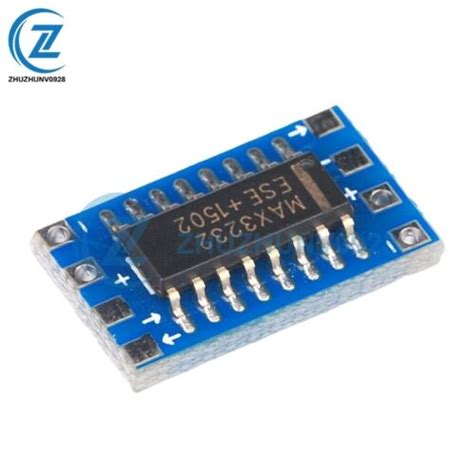 2 5 10pcs serial port mini rs232 to ttl converter adaptor module board max3232 ebay