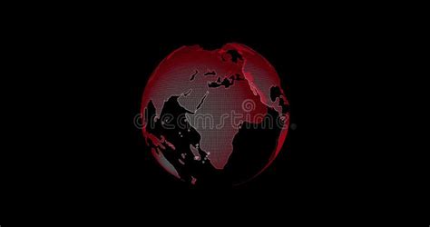 red earth view from outer space big data 3d earth binary code
