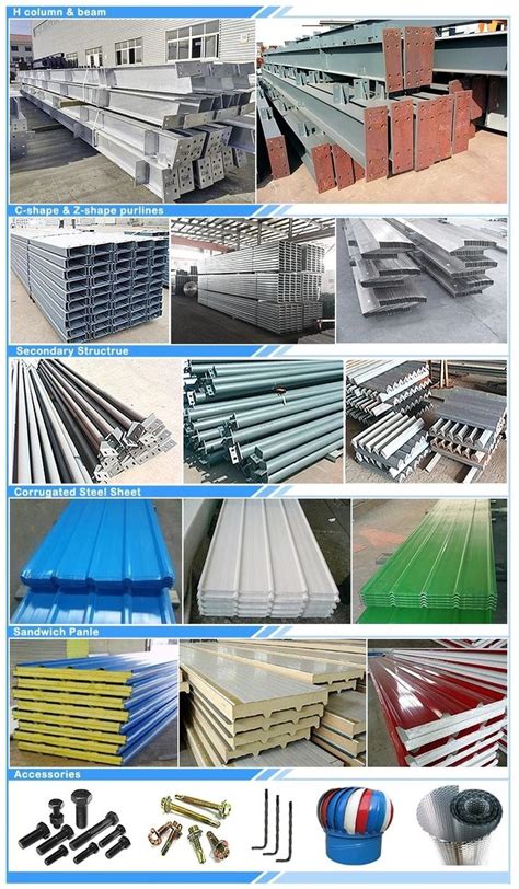Steel Structure Factory Long Service Life Easy Installation Metal