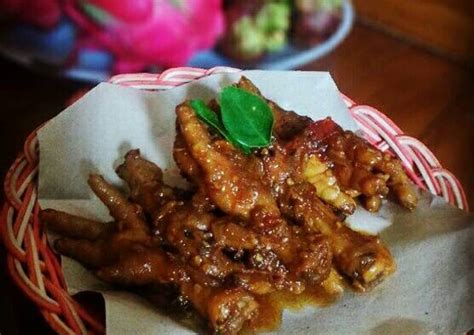 Resep Ceker Setan Ala Me Oleh Chalistaa Kitchen Cookpad
