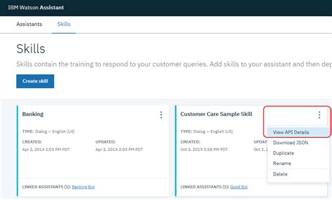 53tutorials For Adminsaiwatsonassistantintegrationaccount Bright Pattern Documentation